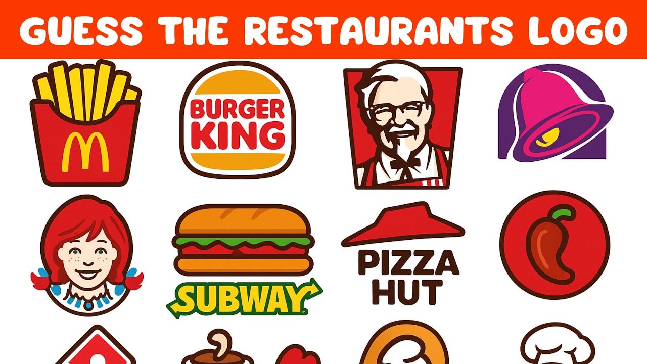 “Guess the Fast Food Restaurant!” | Fun Quiz for Kids - YouTube