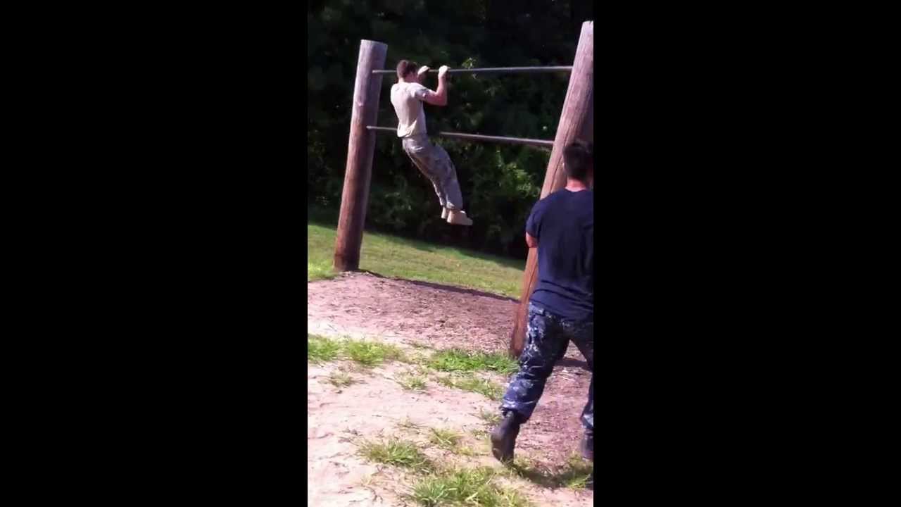 naval academy obstacle course - YouTube