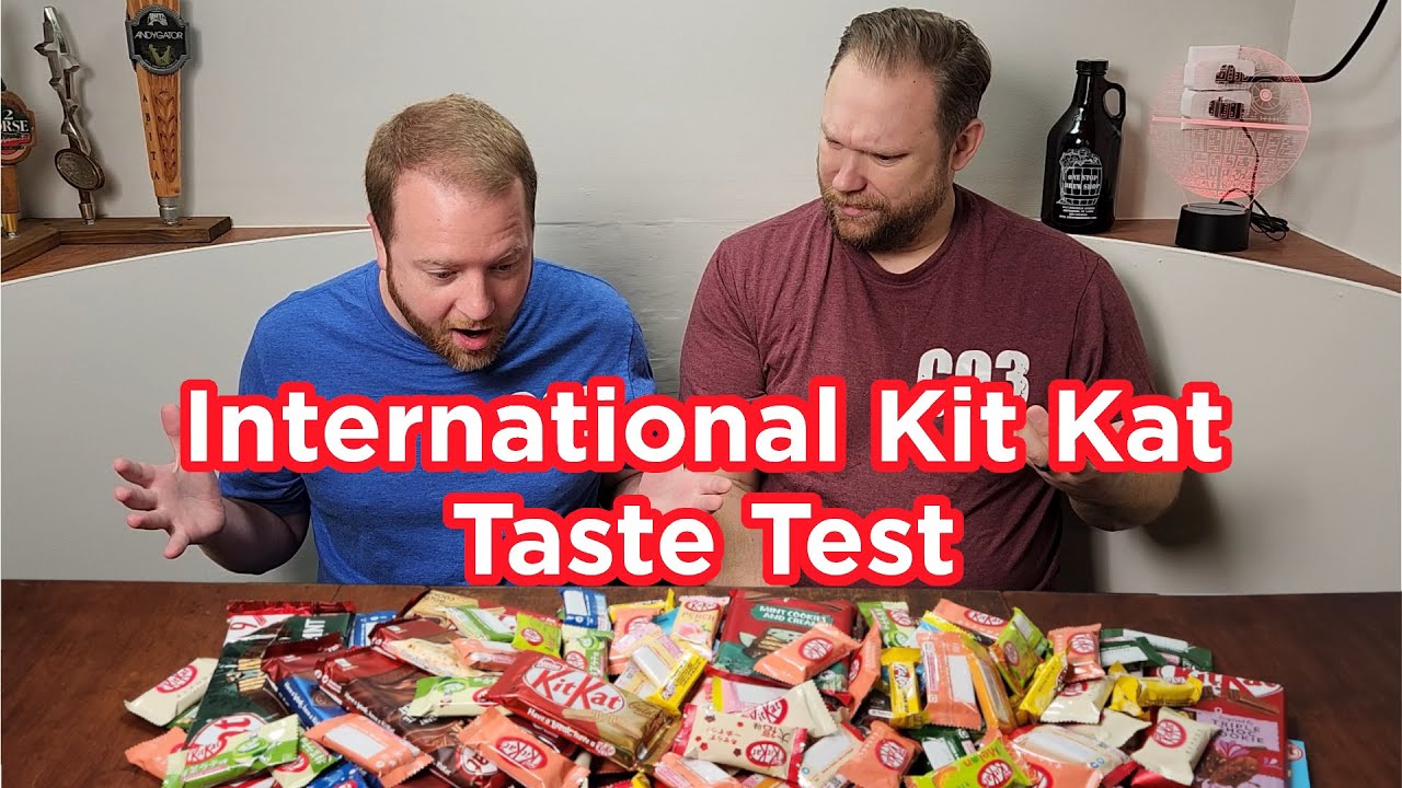 International Kit Kat Taste Test - Over 20 Flavors! - YouTube