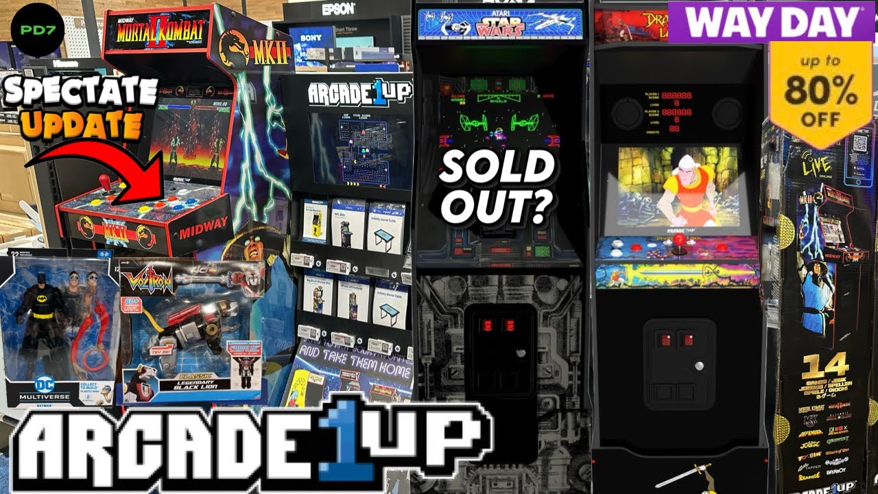 Arcade1up MK2 Update, Way Day Sale, New Toy Line + Next Mod Coming ...