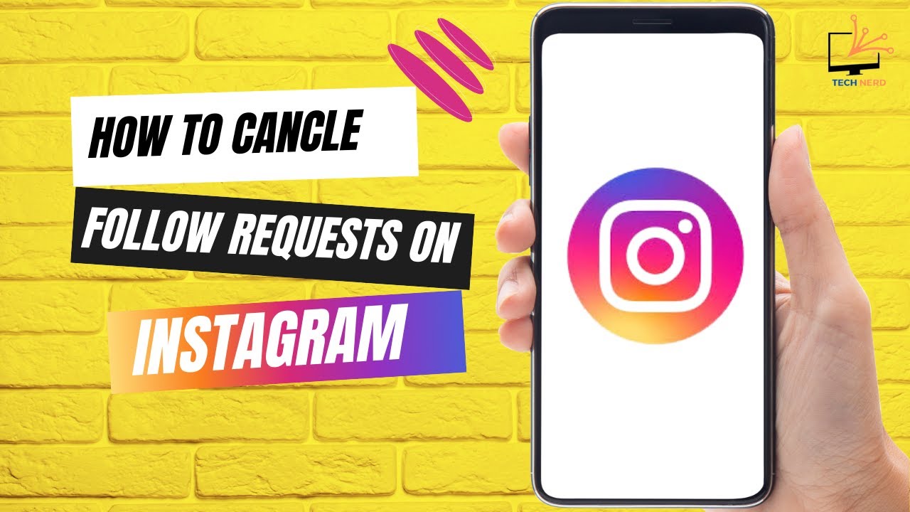 How to Cancel Follow Requests on Instagram - YouTube