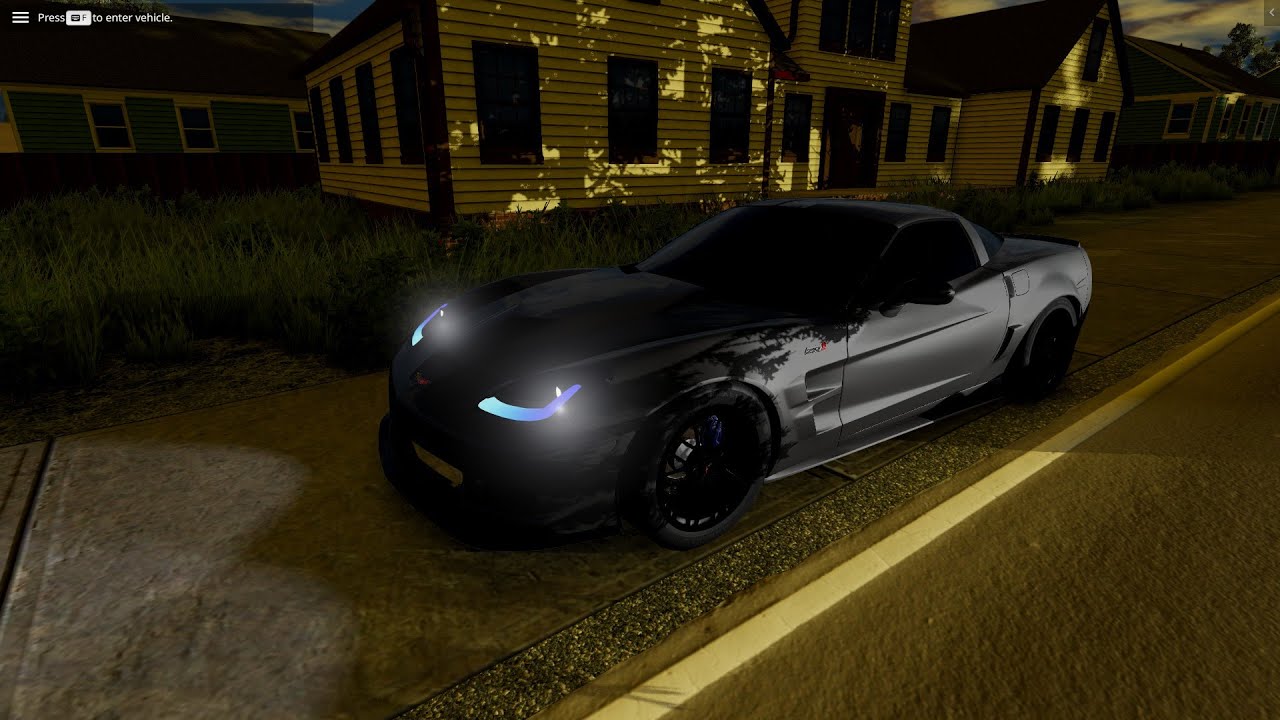 Procharged C6 Vette W/Cam POV Drive/ BeamNG.DRIVE - YouTube