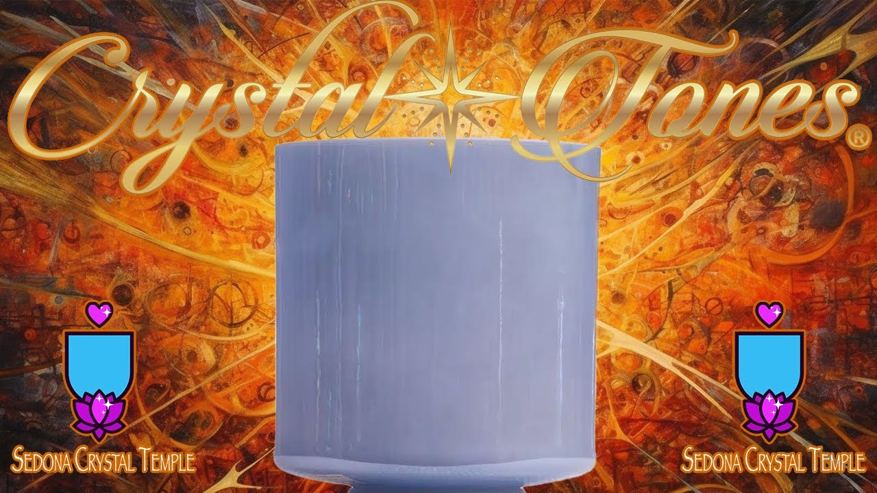 Turquoise & Palladium Crystal Singing Bowl | Crystal Tones™ Sedona ...