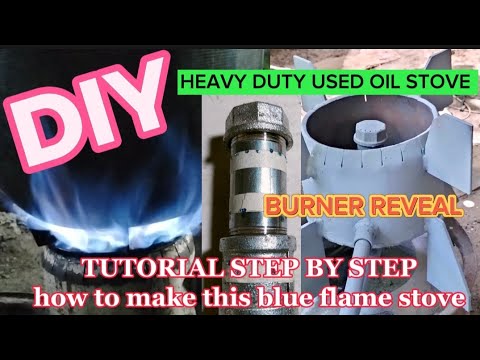 BIG BURNER BLUE FLAME FIRE TECHNIQUE HOW TO MAKE THIS HEAVY DUTY USED ...