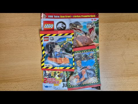 Lego Jurassic World Magazin Nr.49 Review