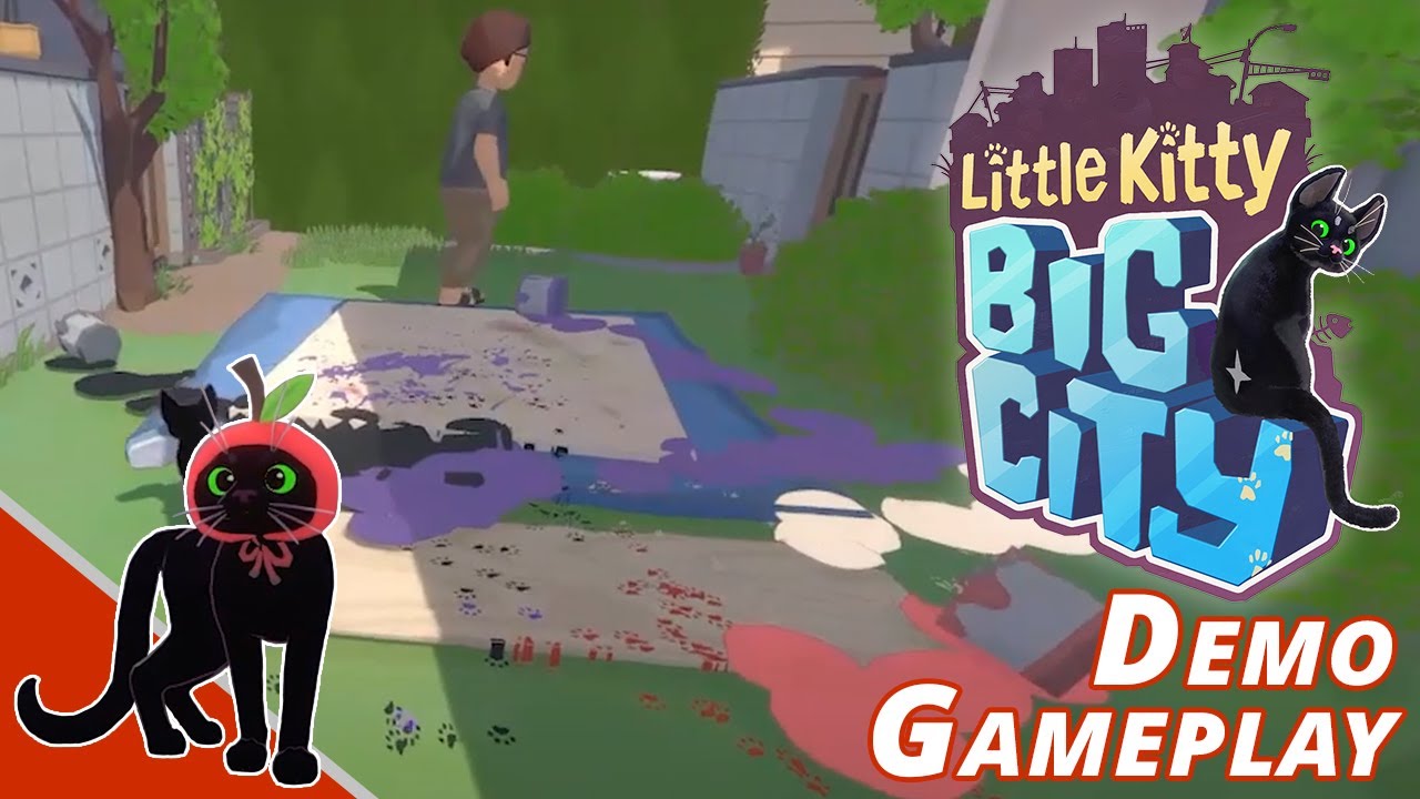 The Most Adorable Cat Menace! | Little Kitty, Big City Gameplay Demo ...