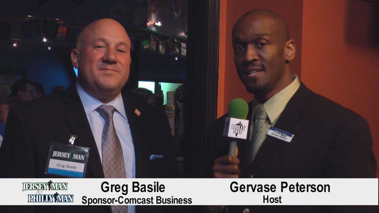 Greg Basile JerseyMan/PhillyMan Comcast Business Sponsor - Field House ...