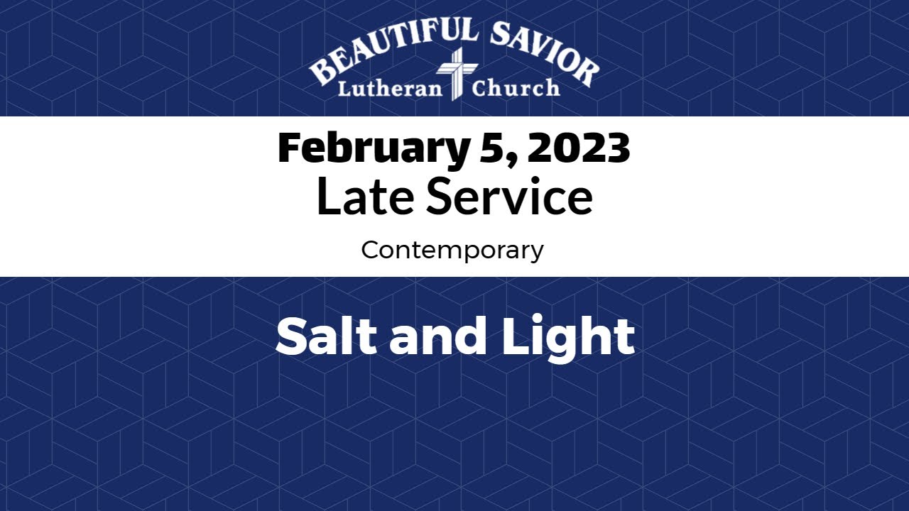 Beautiful Savior Lutheran Church | LIVE Contemporary Worship - YouTube