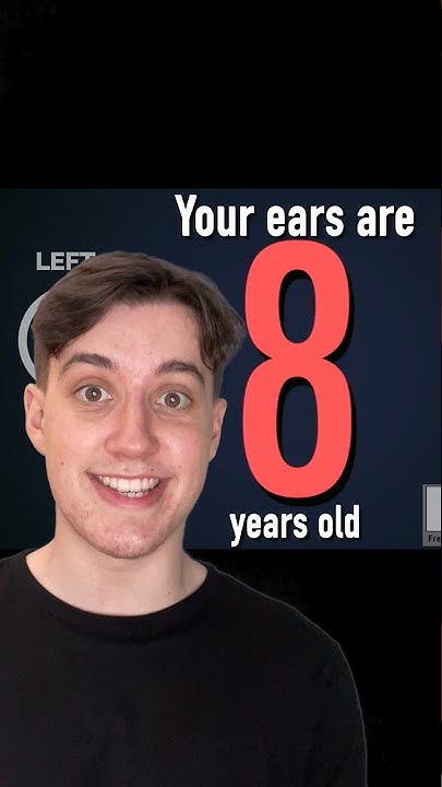 Find Out How Old Your Ears Are! #Shorts - YouTube