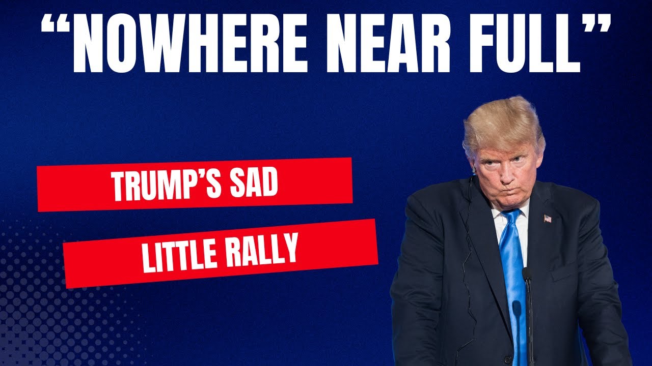 Trump's Sad Little Rally - YouTube