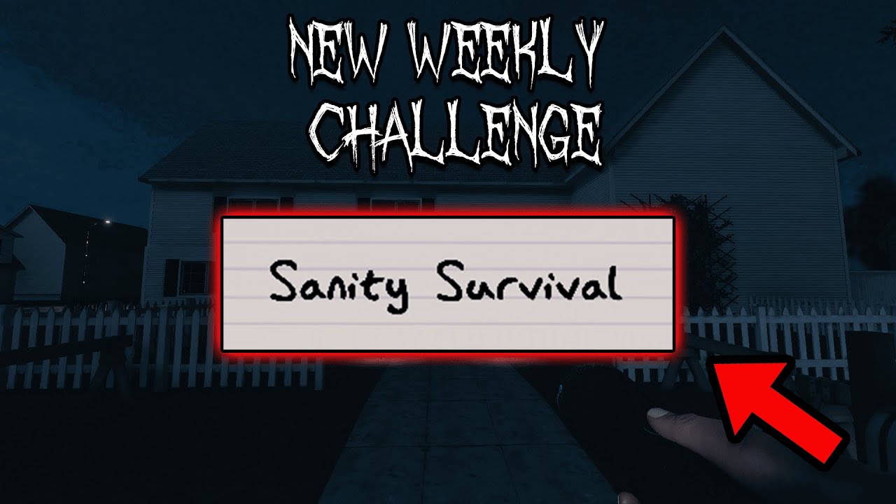 Phasmophobia NEW Weekly Challenge! | Sanity Survival Weekly! - YouTube