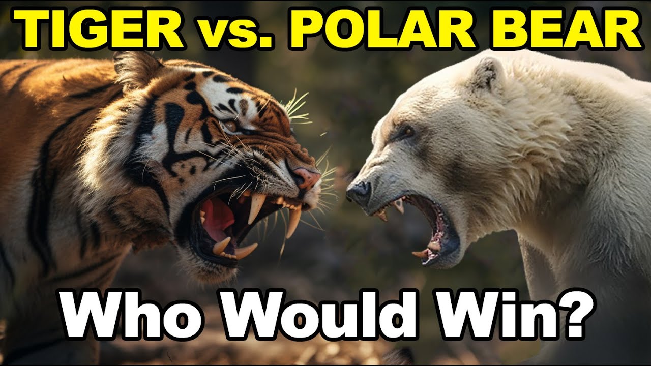 TIGER vs POLAR BEAR | WHO WOULD WIN? - Animals Fight Compare - YouTube