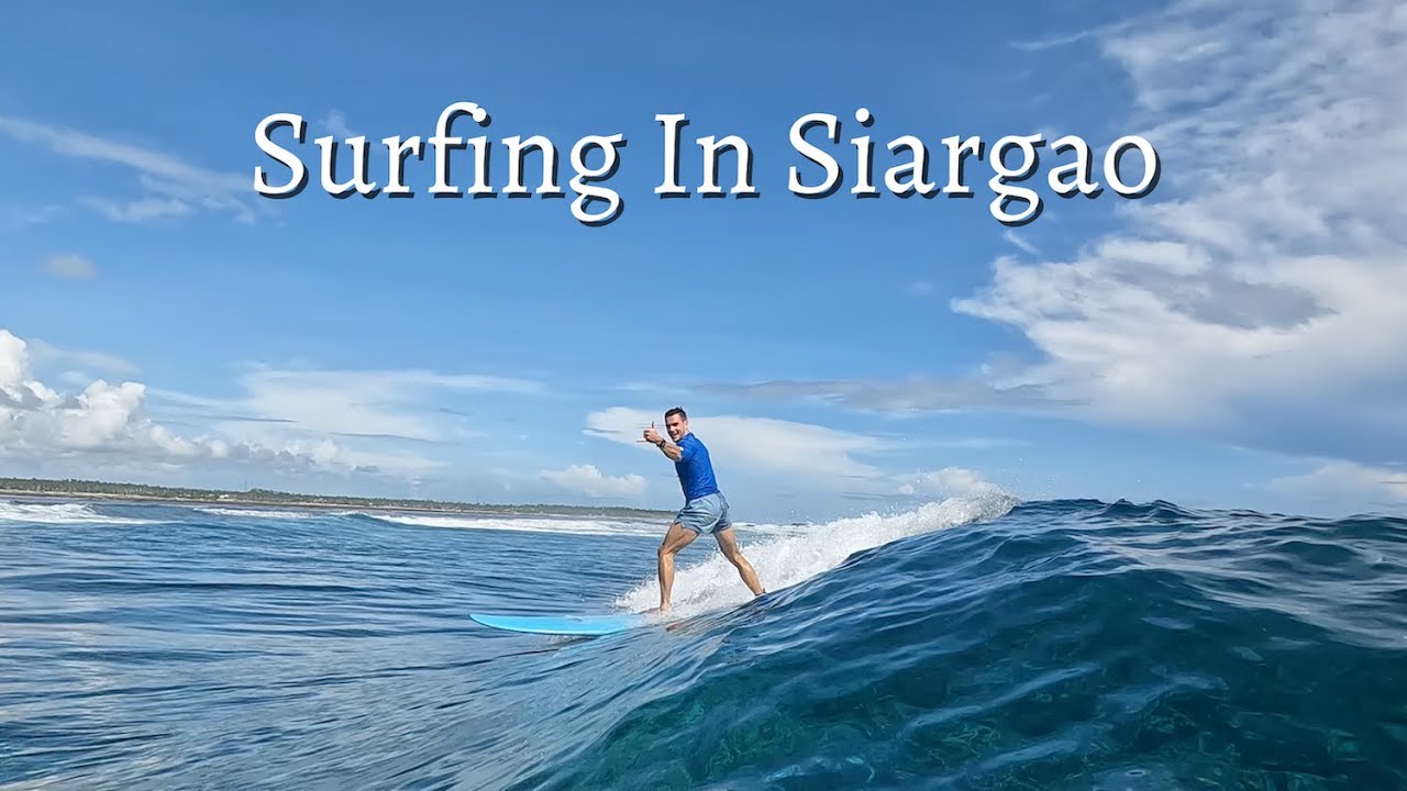 LEARNING TO SURF IN SIARGAO | Episode 1 - YouTube