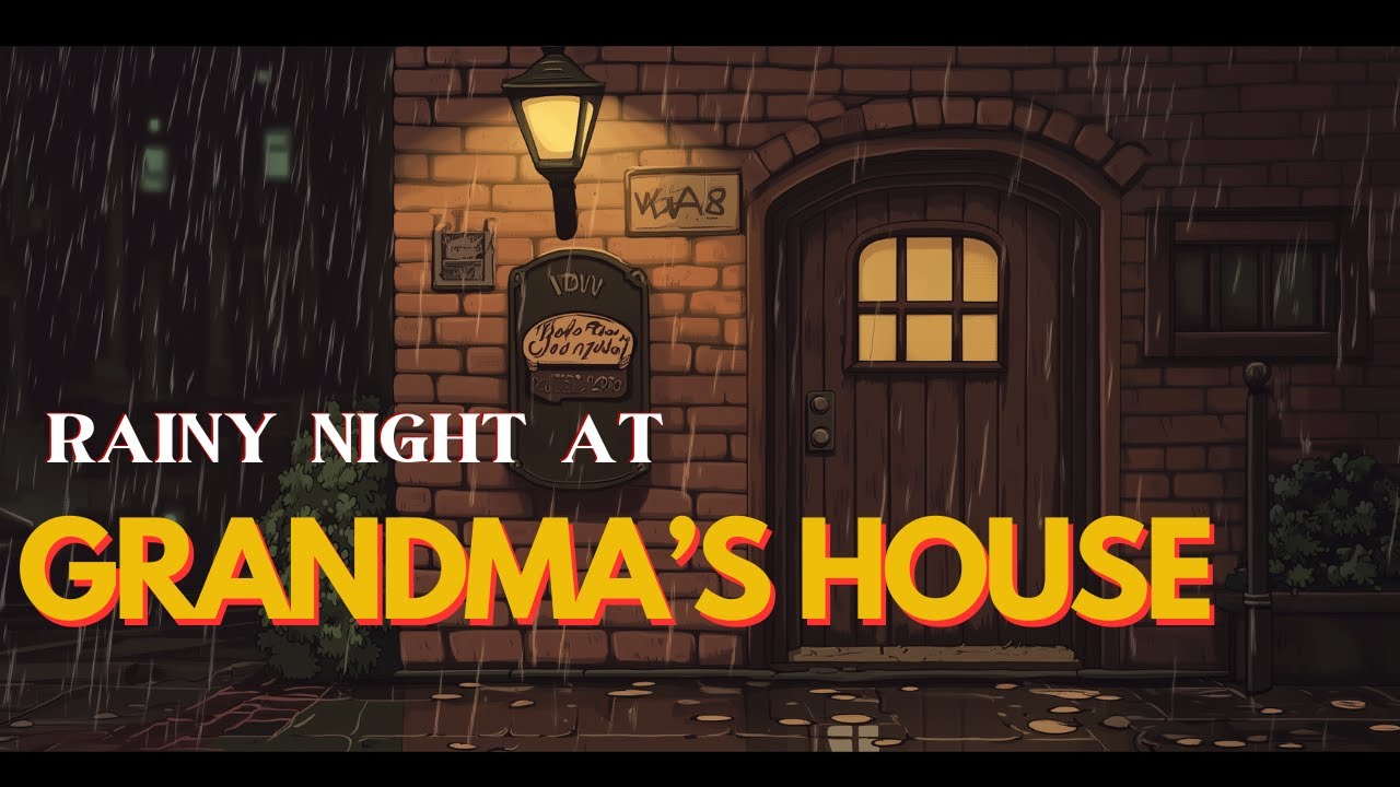 A Rainy Night at Grandma’s House | Emotional Rain Sounds for Sleep ...