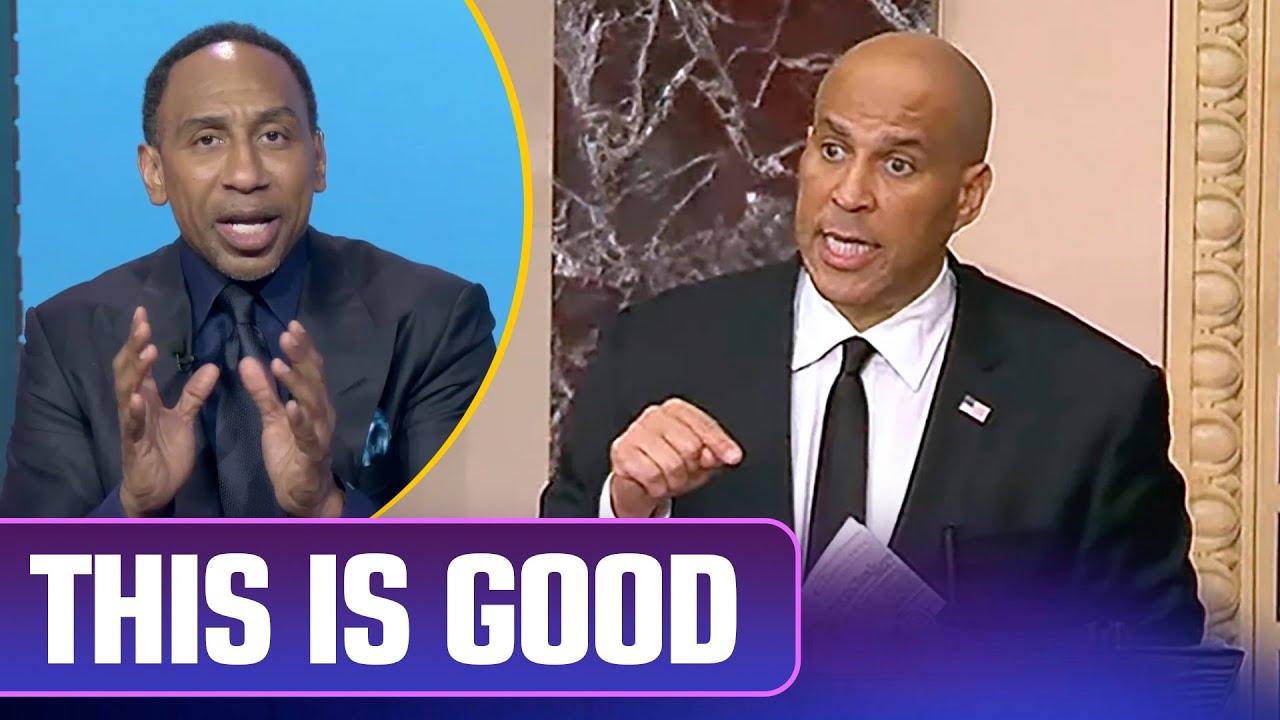 Cory Booker's marathon speech: GOOD - YouTube