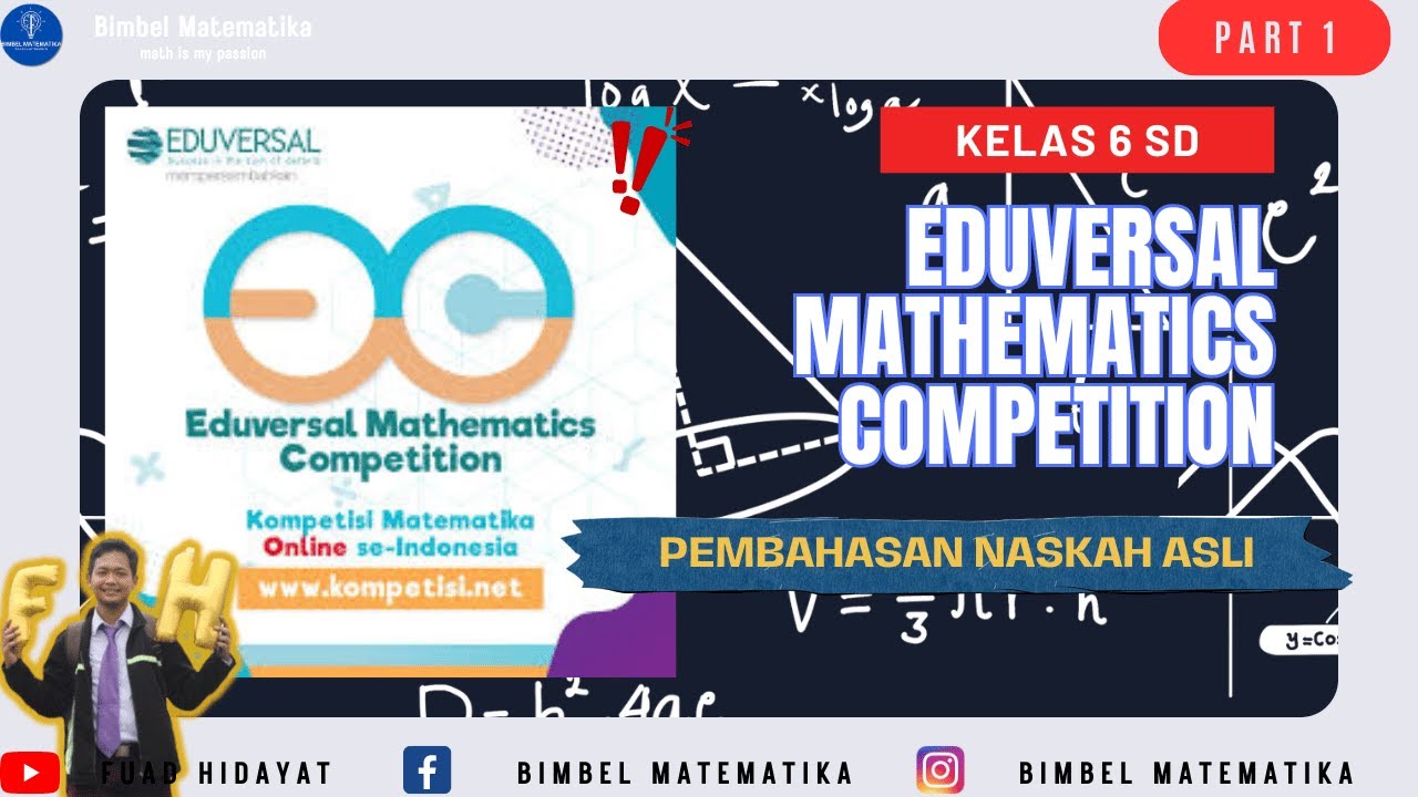 Pembahasan Eduversal Mathematics Competition (EMC) Kelas 5 & 6 SD ...