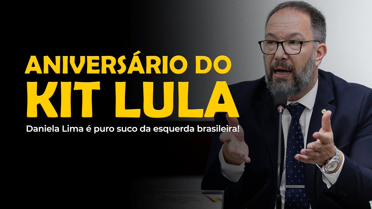 ANIVERSÁRIO DO KIT LULA | Daniela Lima é puro suco da esquerda ...