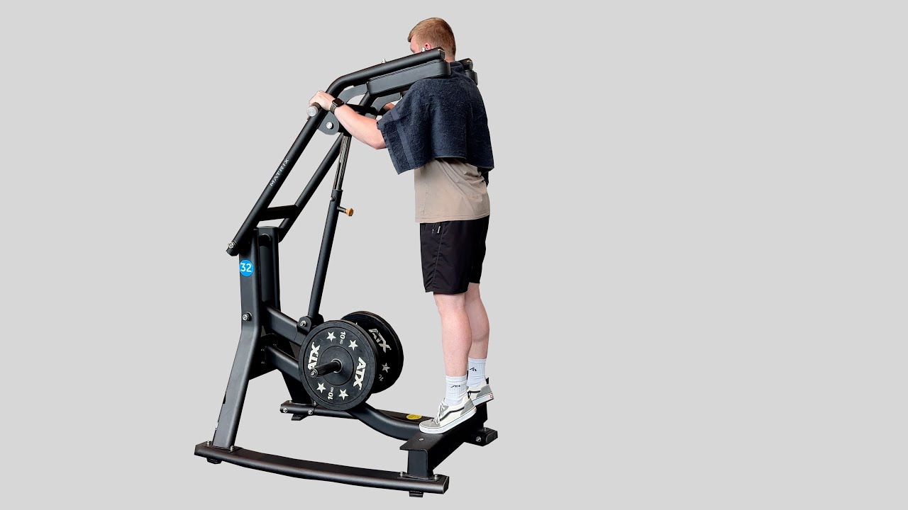 Standing Calf Raise MATRIX Übungsdurchführung - YouTube