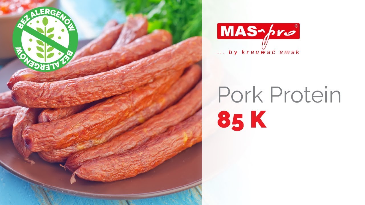 MAS-pro Pork Protein 85 K - YouTube