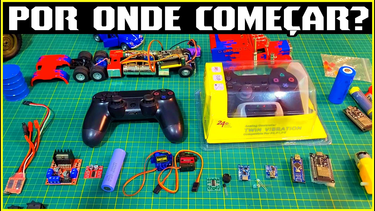Carrinho RC com Arduino: quais componentes usar no Primeiro Projeto ...