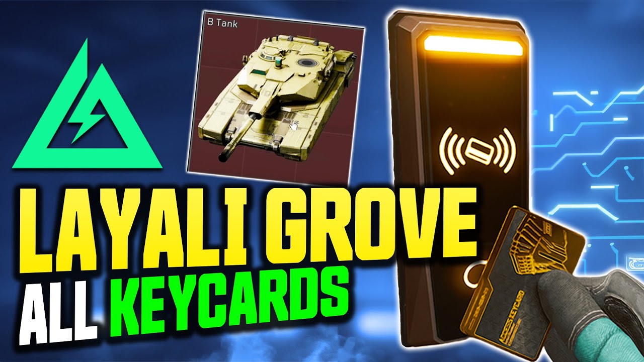 Layali Grove ALL KEYCARDS Guide // Delta Force Operations Console, PC ...