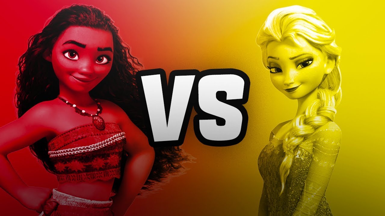 Moana (2016) vs Frozen (2013) - YouTube