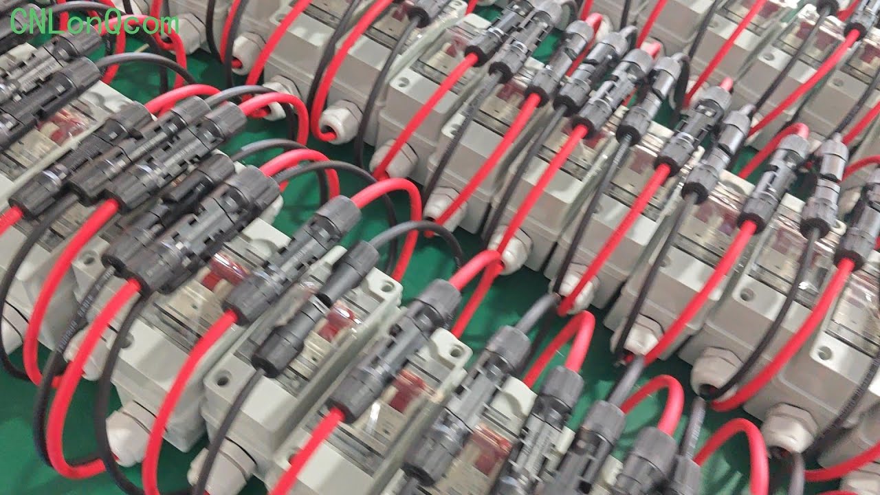 Production Process of Solar DC Breaker Box - YouTube