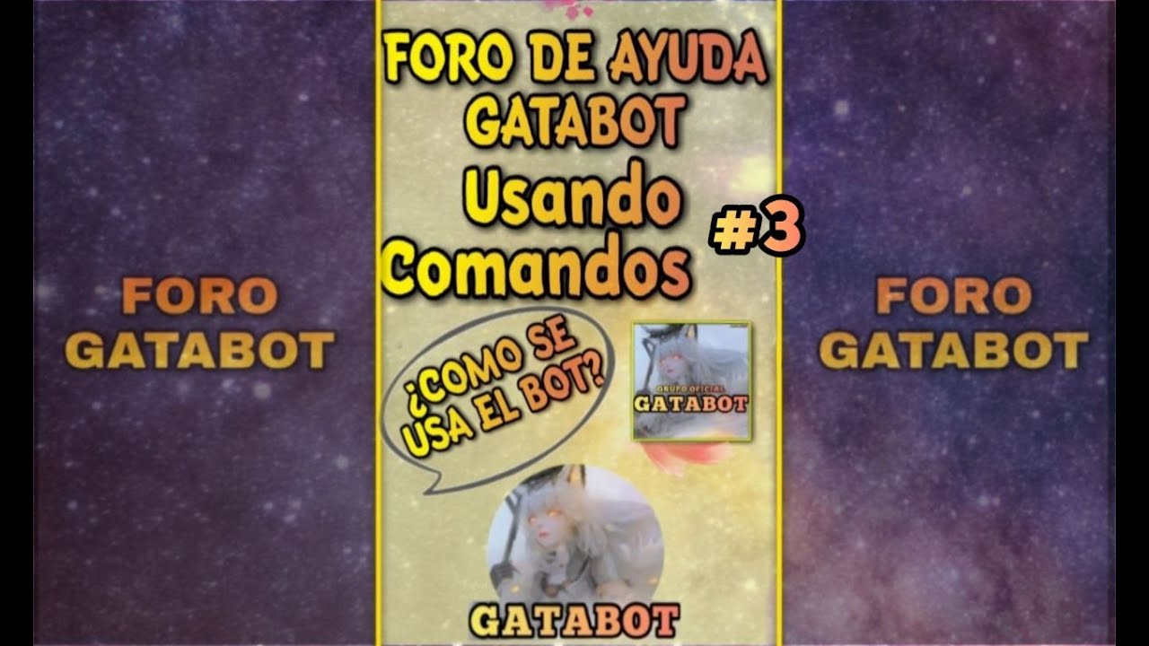 GataBotV2 | Usando Comandos #3 - YouTube