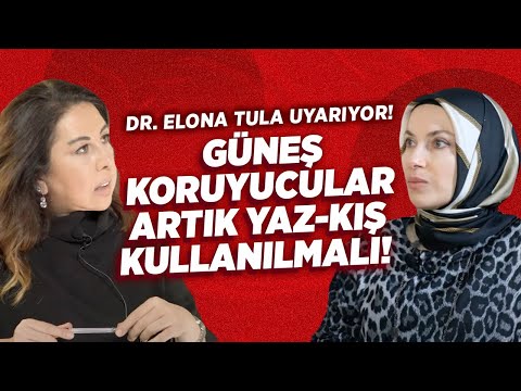 Dr. Elona Tula Uyarıyor! Güneş Lekelerinden Kurtulmak İçin En Doğru Günler! En Doğru Faktör Hangisi?