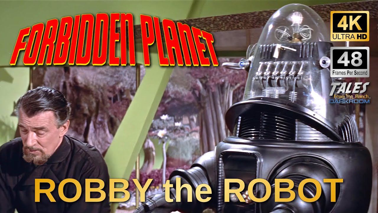 FORBIDDEN PLANET: Robby the Robot (Remastered to 4K/48fps) 👍 🔔 - YouTube