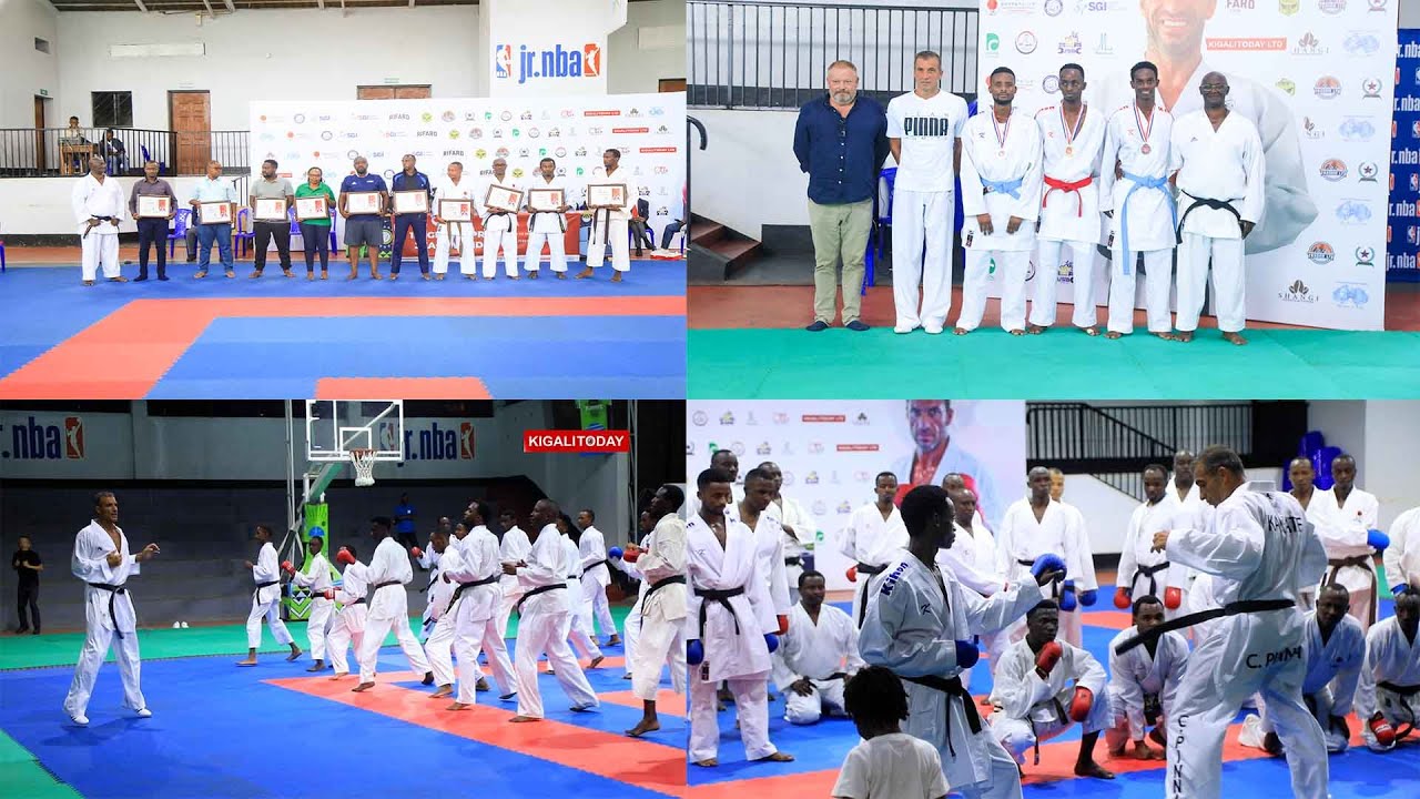 Christophe Pinna wamamaye muri Karate yongeye guhugura abakinnyi ba ...