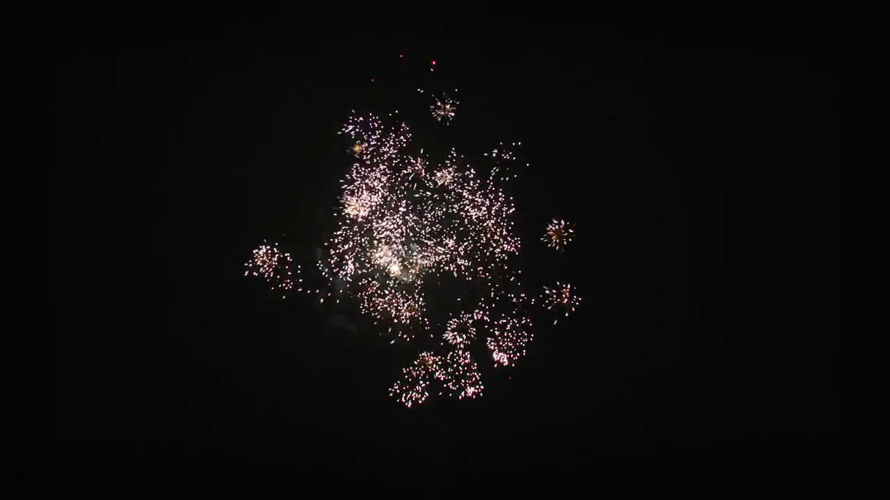 1" 15 shot firework cake barrage - YouTube