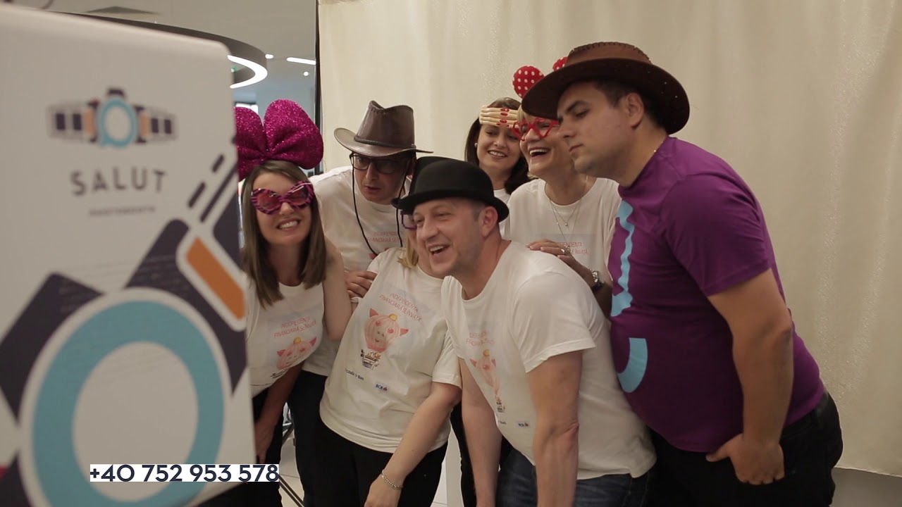Corporate event BCR Cabina Foto Timisoara - YouTube