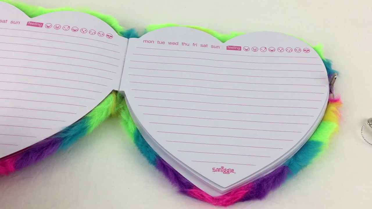 Smiggle Crazy Fluffy Diary - YouTube