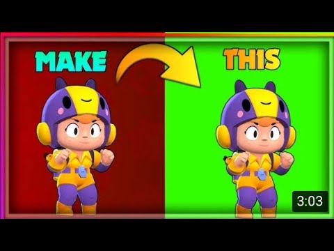 How to make any brawler Greenscreen (Brawl Stars)! - YouTube