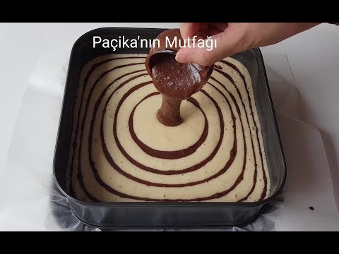 DÜNYANIN EN ŞEKİLLİ KEKİ SÜNGER GİBİ ZEBRA KEK
