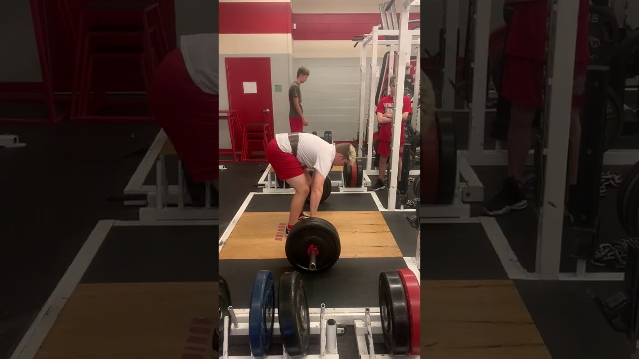 Josh Nason 2021 catcher 205 power clean - YouTube