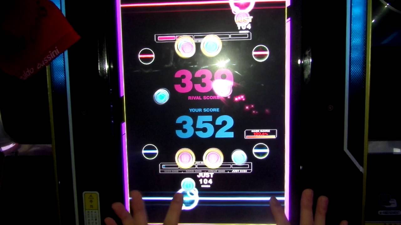 [REFLEC BEAT VOLZZA] Squeeze (BASIC) 100.0% (Player: CHAA-R.U) - YouTube