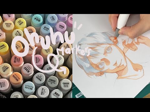 Ohuhu Marcadores Pastel!? • Libretas Nuevas?