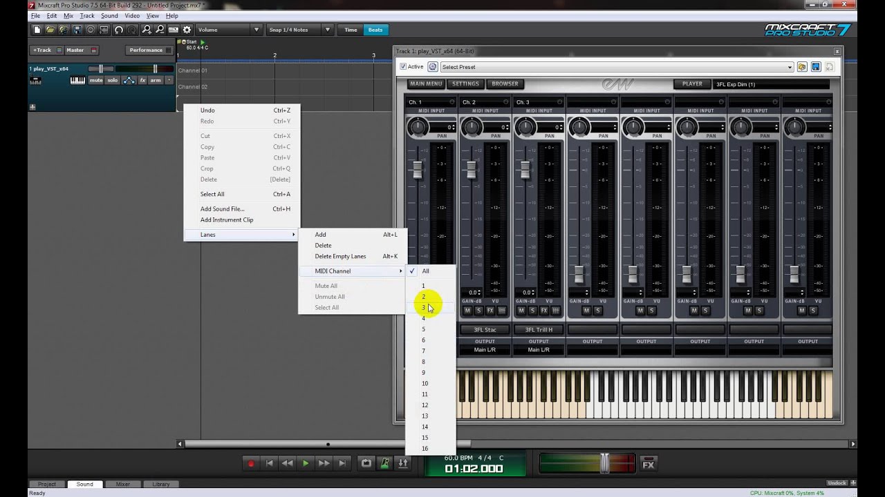 Configuring EWQL Play in Mixcraft for Multi-timbral and Multi-channel ...