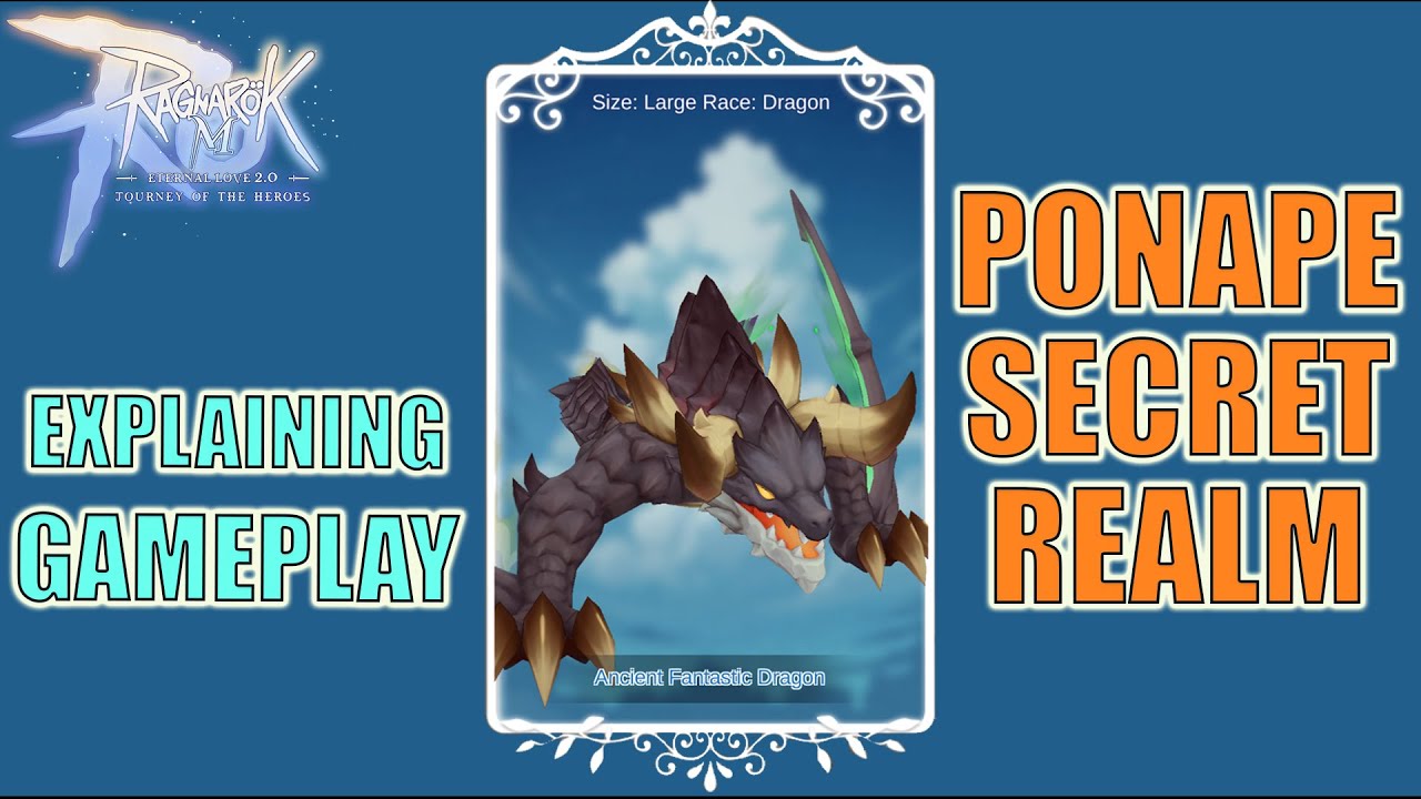 Ponape Secret Realm - Explicando as mecânicas - | Ragnarok M Eternal ...