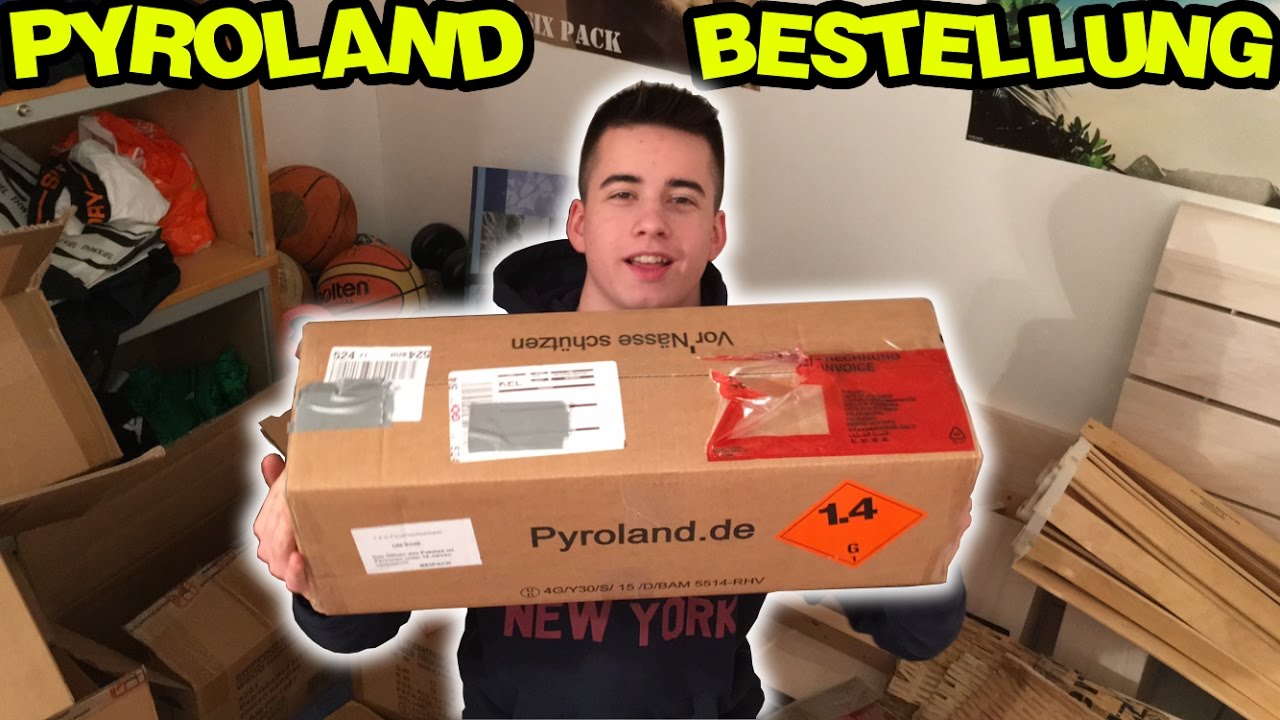 Mini PYROLAND FEUERWERK UNBOXING | SILVESTER 2016/2017 - YouTube