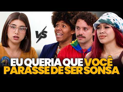 DEBATE SOBRE ABORTO ESQUENTA! EDUARDA CAMPOPIANO X 25 LGBTS
