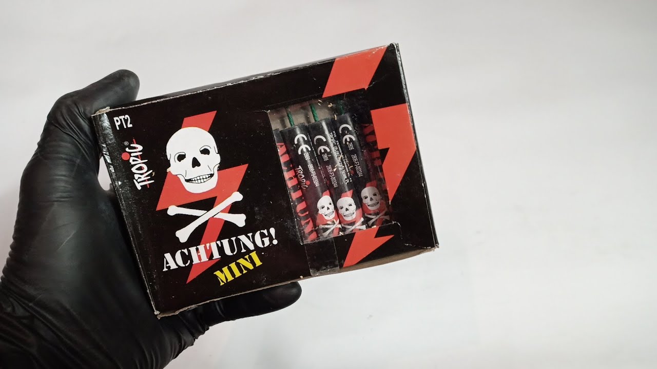 ACHTUNG Mini PT2 Firecrackers - Tropic Fireworks Poland - Presentation ...