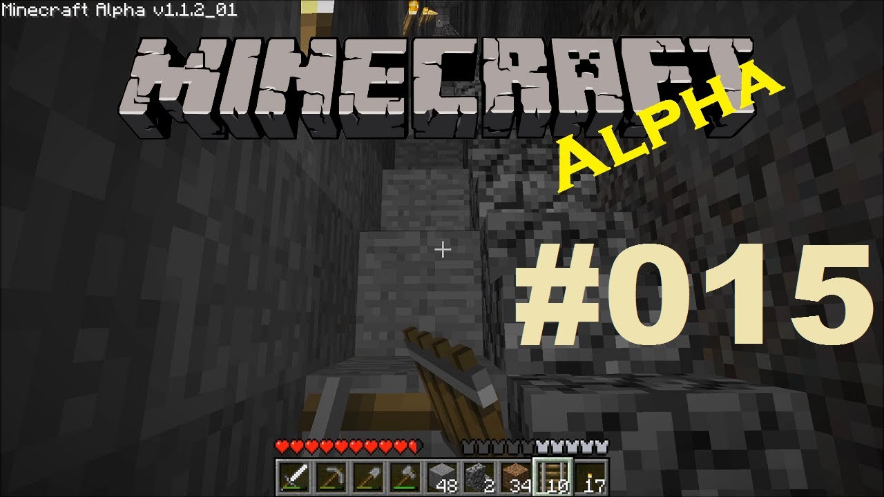 Druckplatten-Fail und Diamanten | Let's Play Minecraft Alpha #015 ...