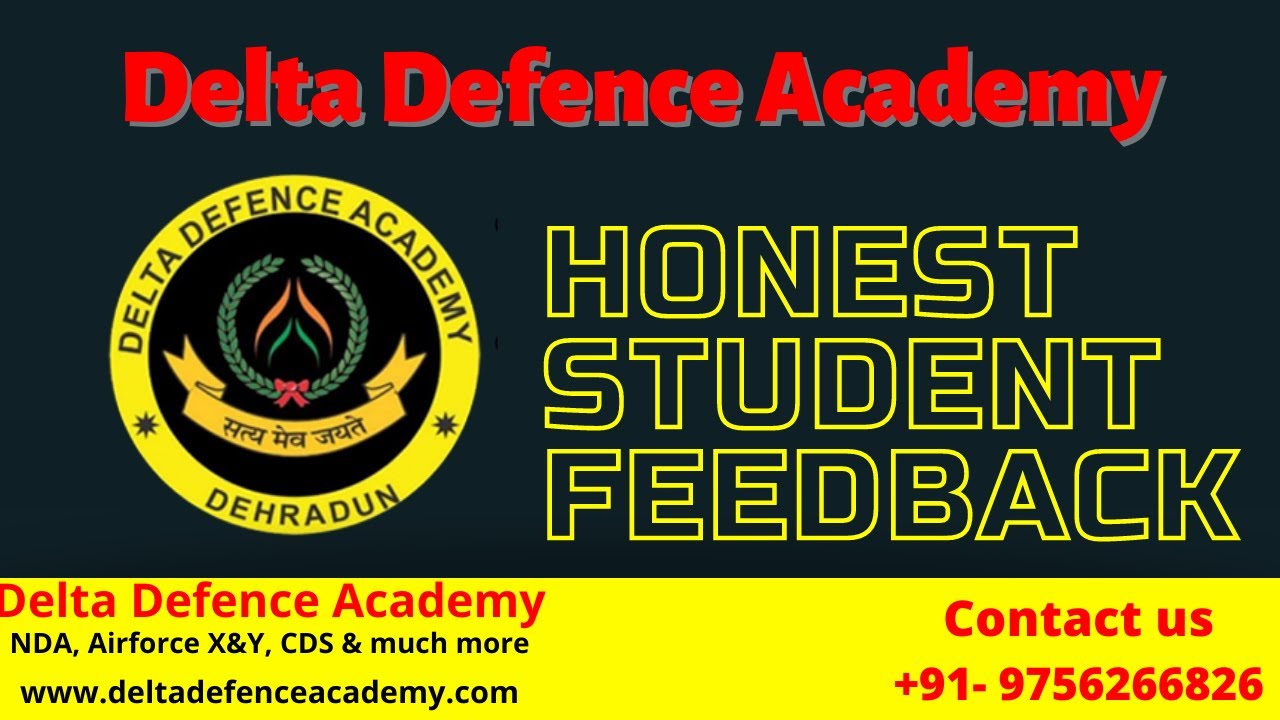 Honest Student Feedback - 01 | NDA/NA Offline Classes | Delta Defence ...