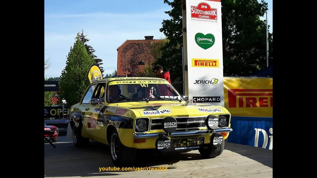 #Opel Rally Legends at 16. Südsteiermark Classic (QHD) - YouTube