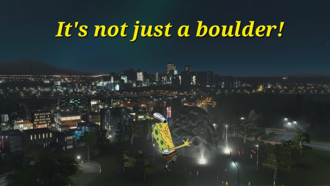 Meteor Park - Rockwood - Cities: Skylines PS4 Edition on PS5 - YouTube