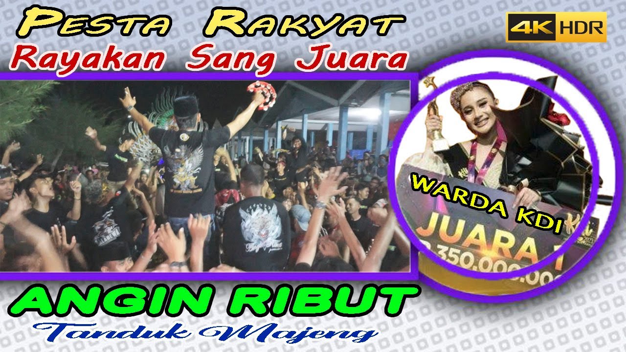 ANGIN RIBUT Bikin Semarak Suasana...!! Pesta Rakyat Pasongsongan - YouTube