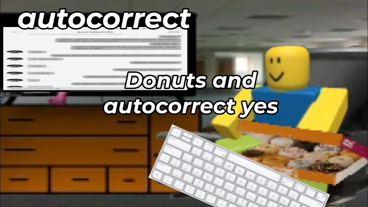 ROBLOX INFINITE AUTOCORRECT - YouTube